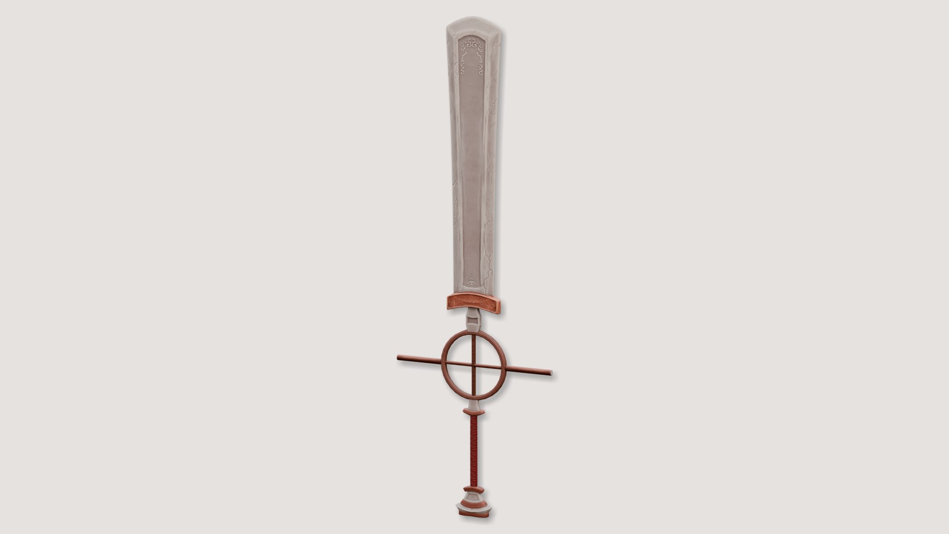 Free 3D Stylized Rustic Sword - TurboSquid 2180483