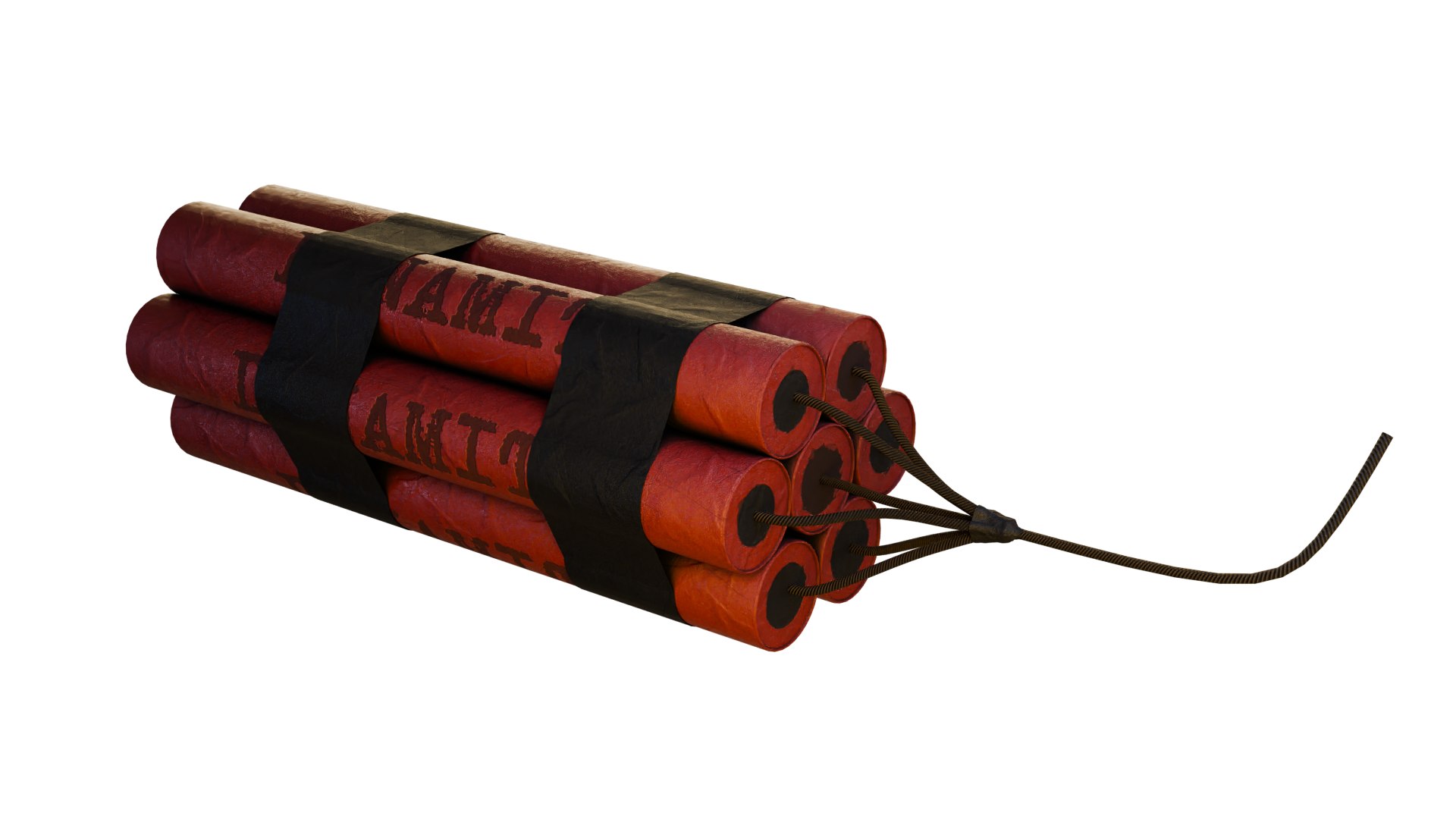 TNT Dynamite Pack Model - TurboSquid 2212564