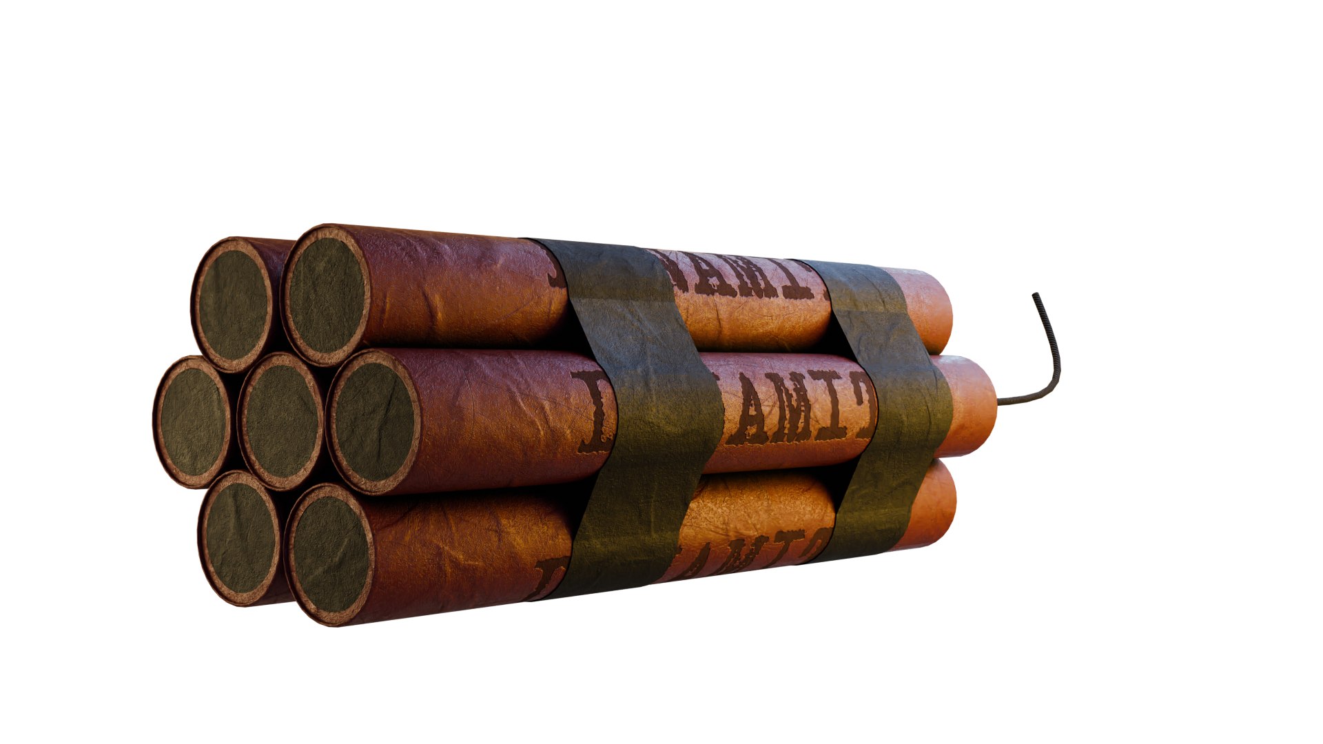 TNT Dynamite Pack Model - TurboSquid 2212564