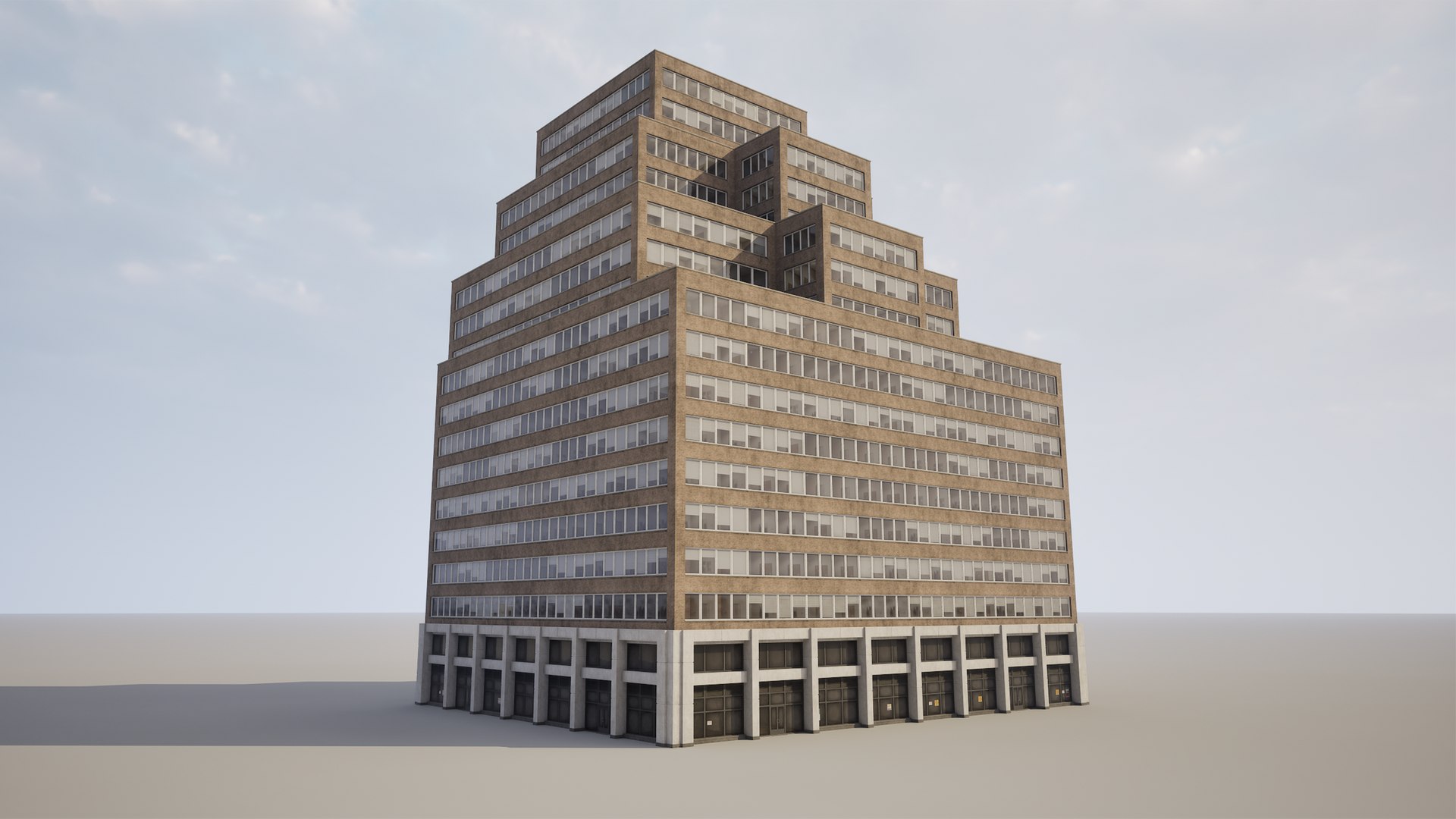 3D Model City Core - New York - Building 16 - TurboSquid 2578642