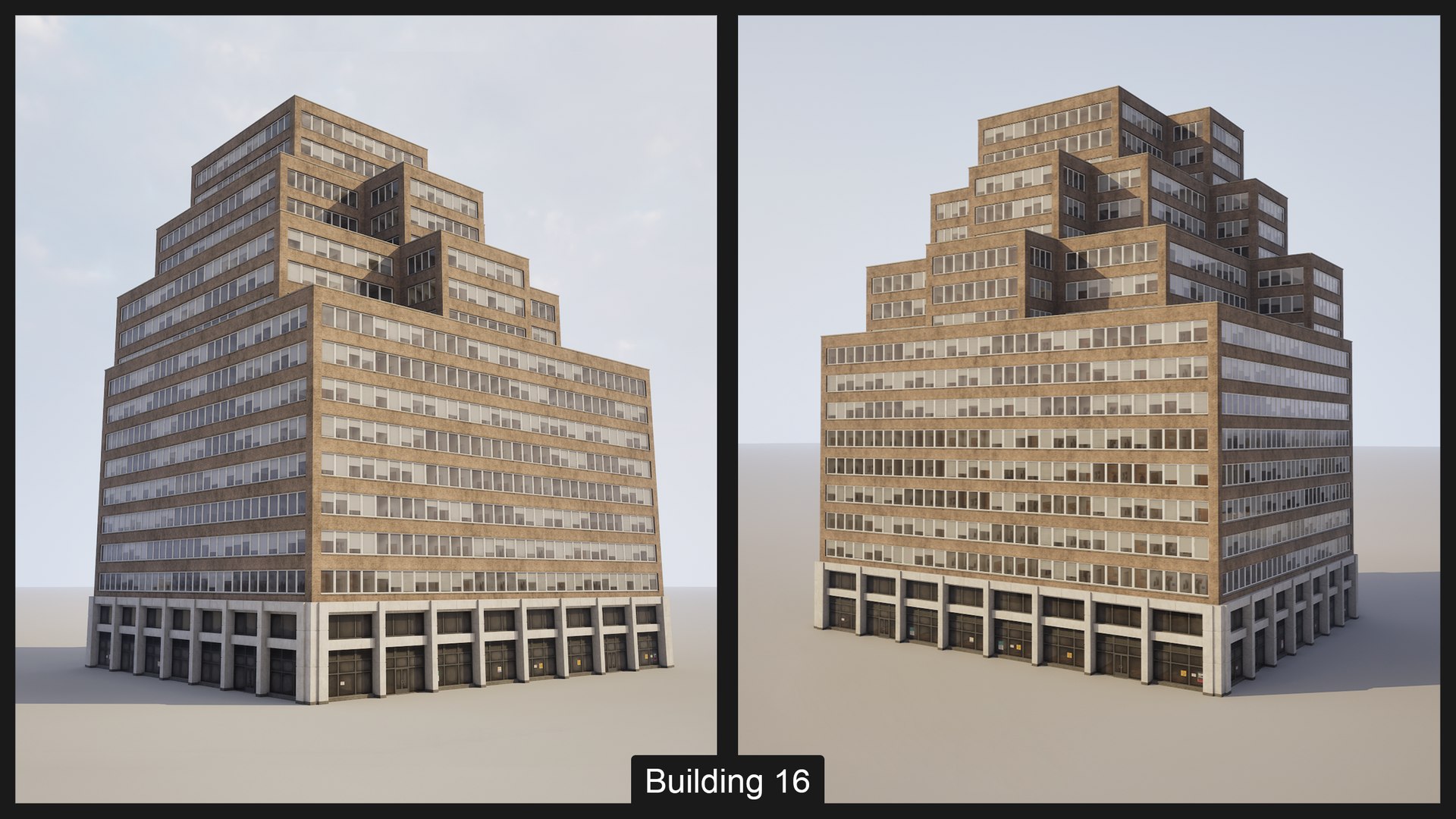 3D Model City Core - New York - Building 16 - TurboSquid 2578642
