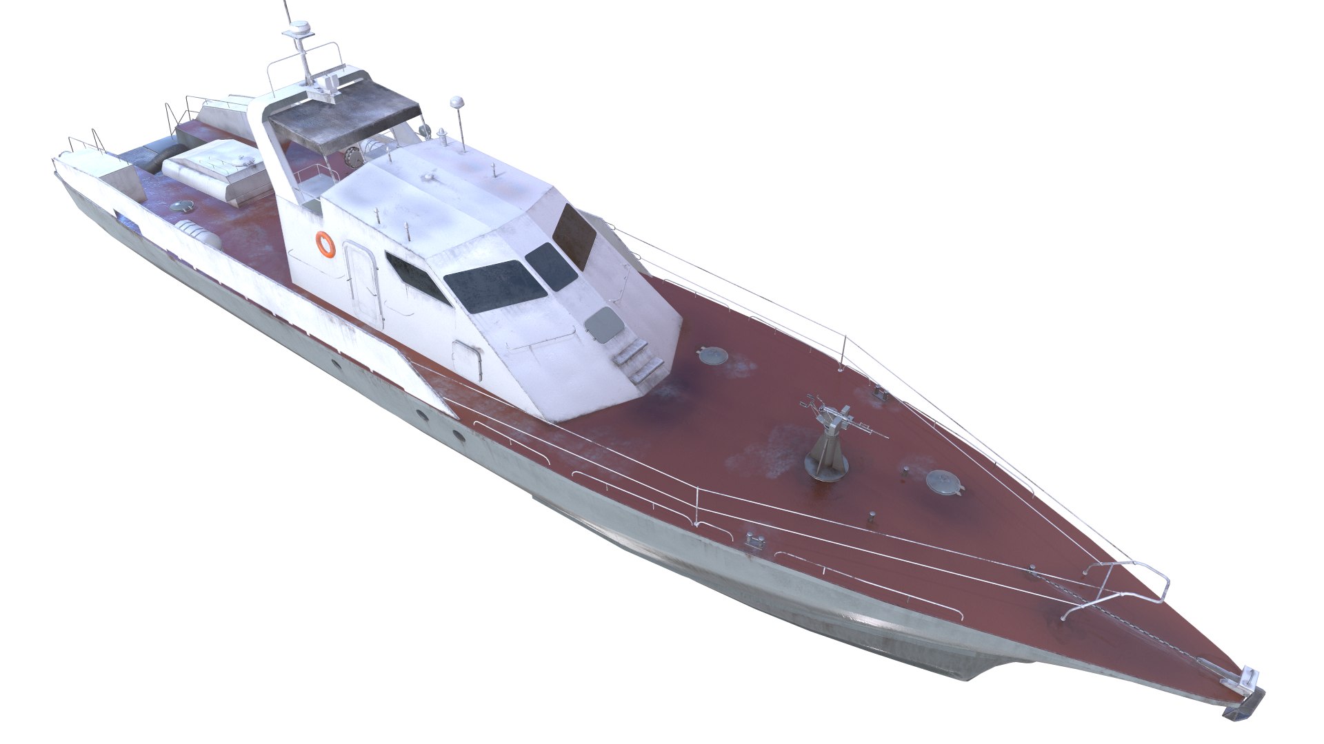 Military Border Boat Project 12200 3D Model - TurboSquid 1868379
