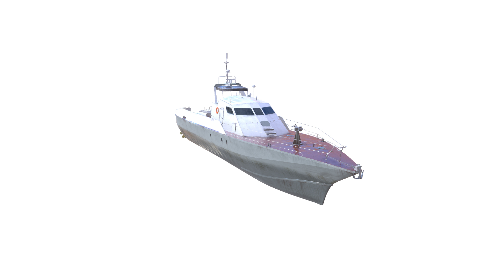 Military Border Boat Project 12200 3D Model - TurboSquid 1868379