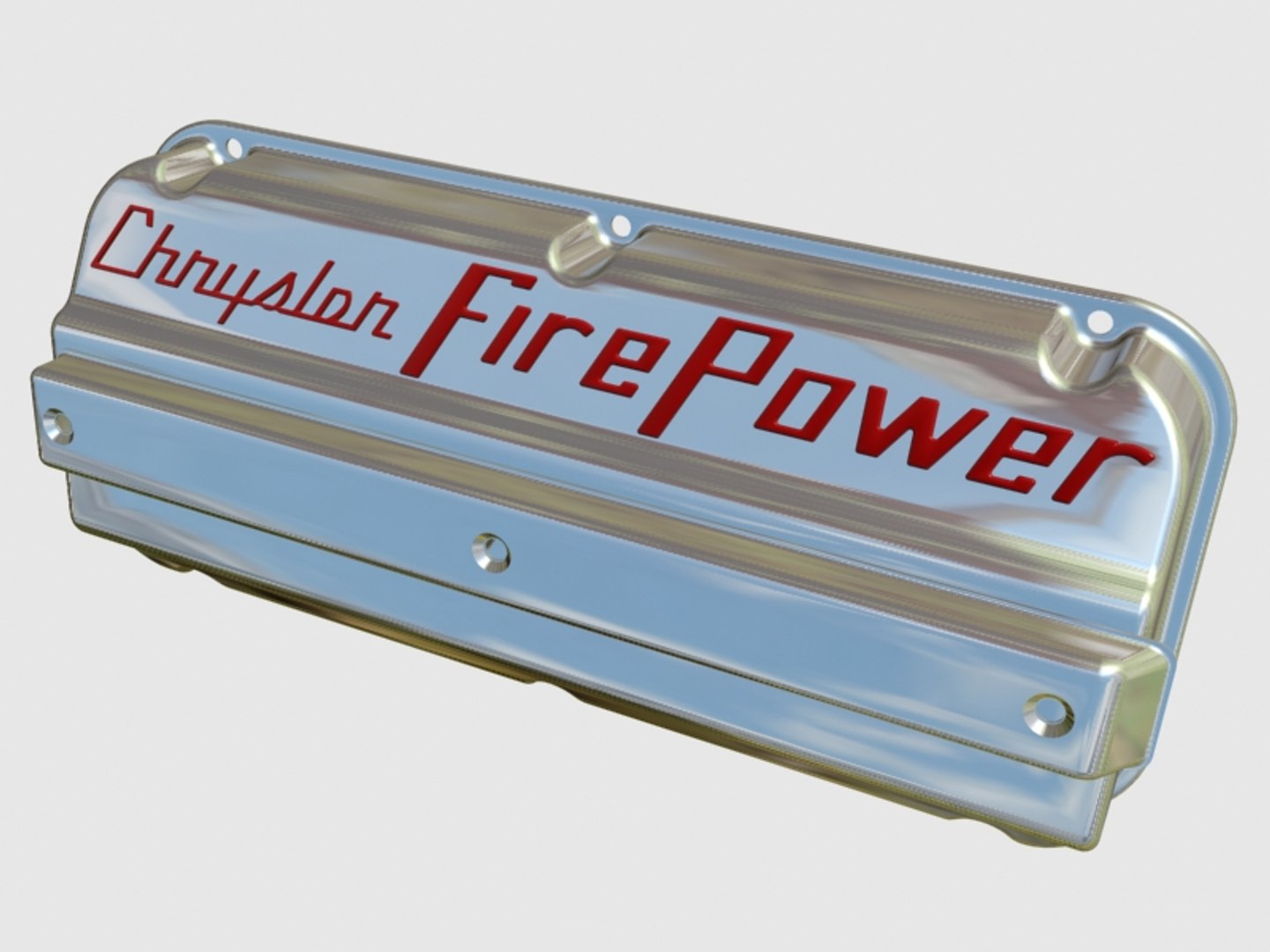 3ds Max Chrysler Hemi Valve Cover