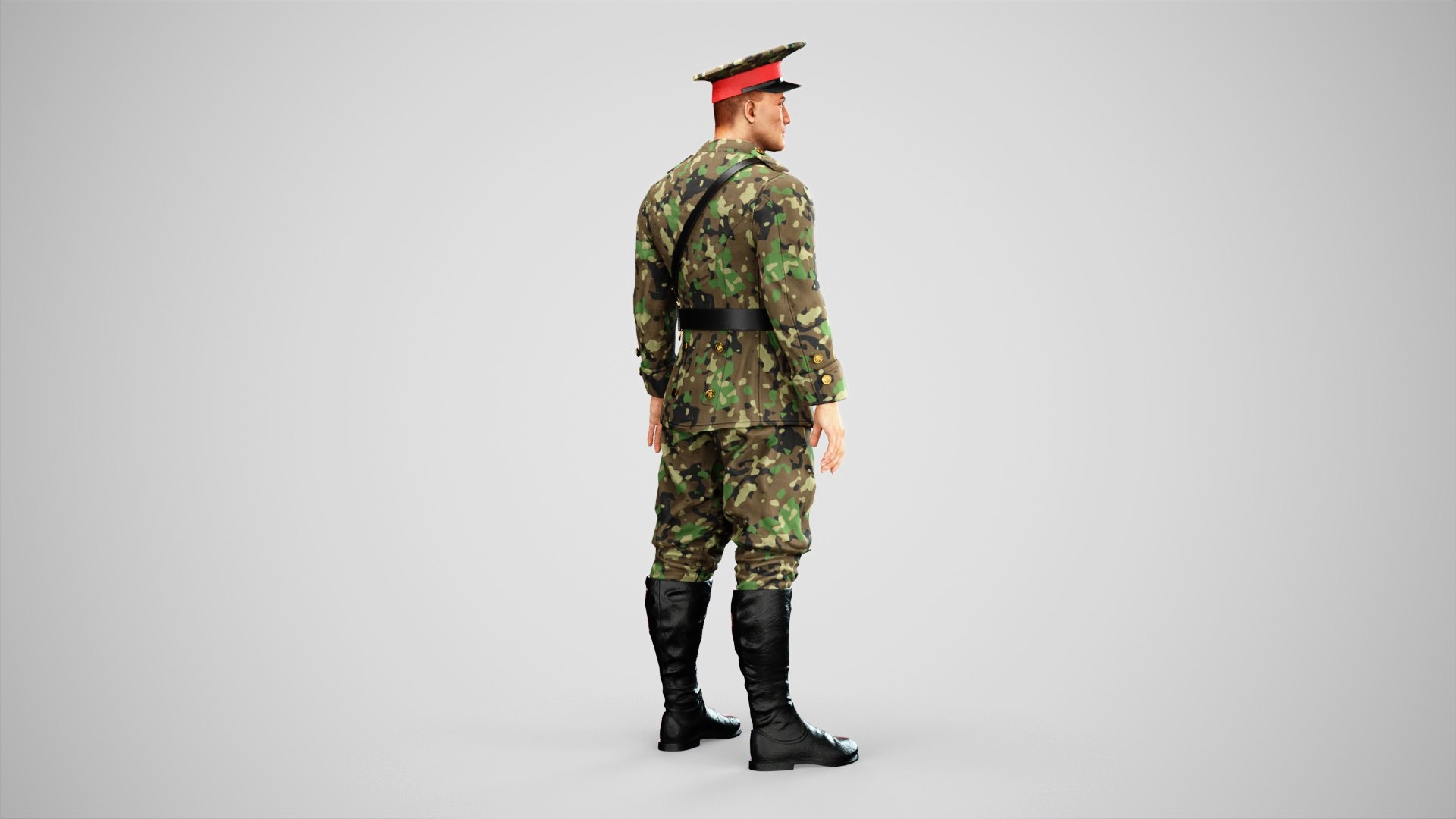 3D Commando Model - TurboSquid 2264544