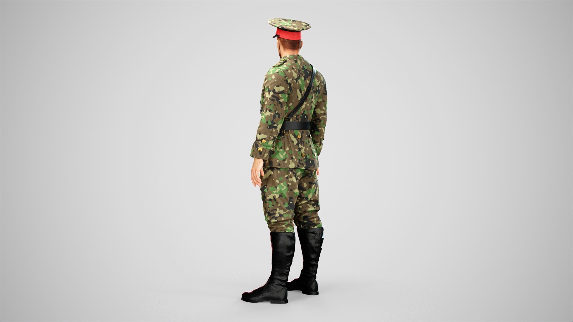 3D Commando Model - TurboSquid 2264544