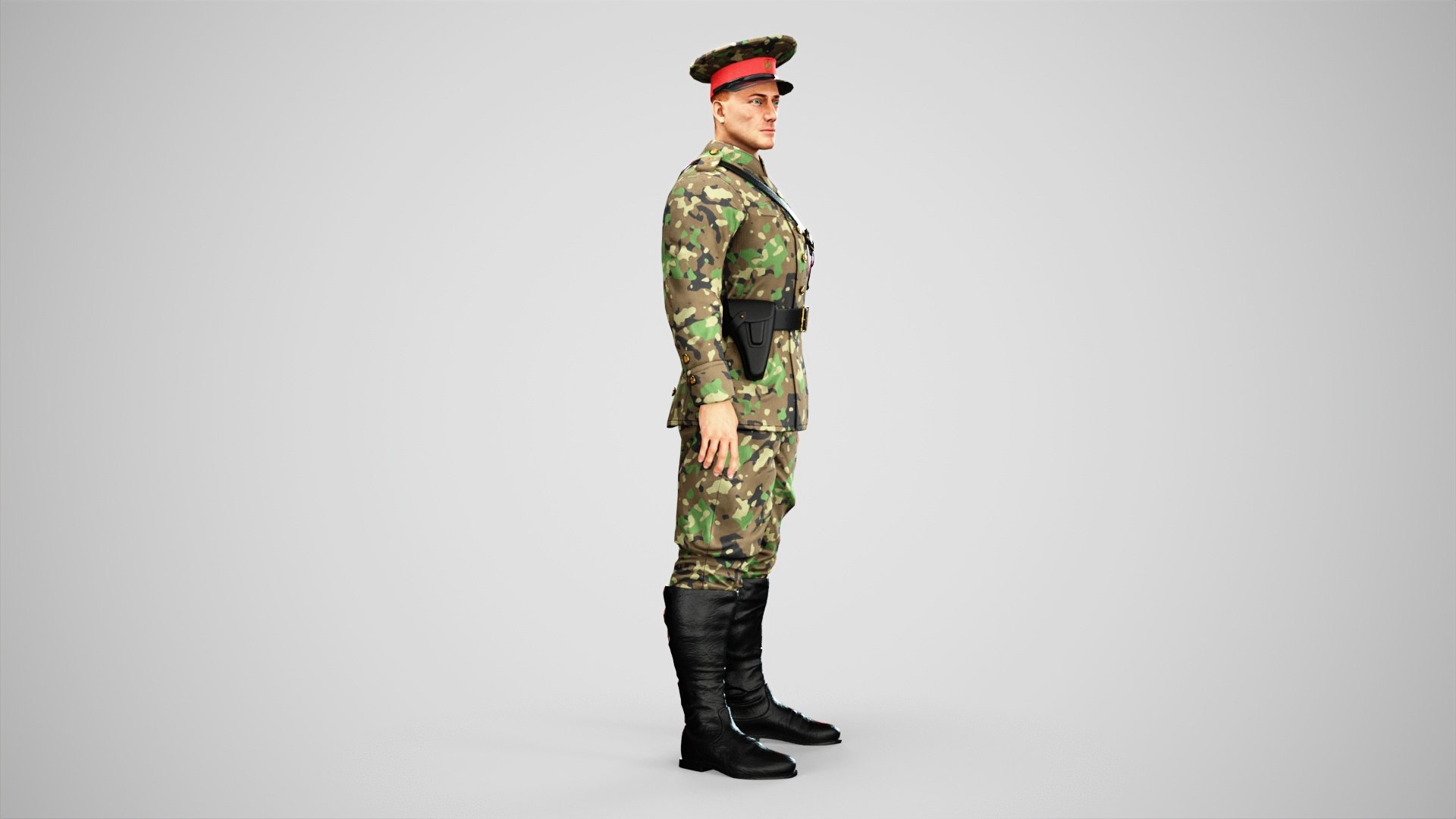 3D Commando Model - TurboSquid 2264544