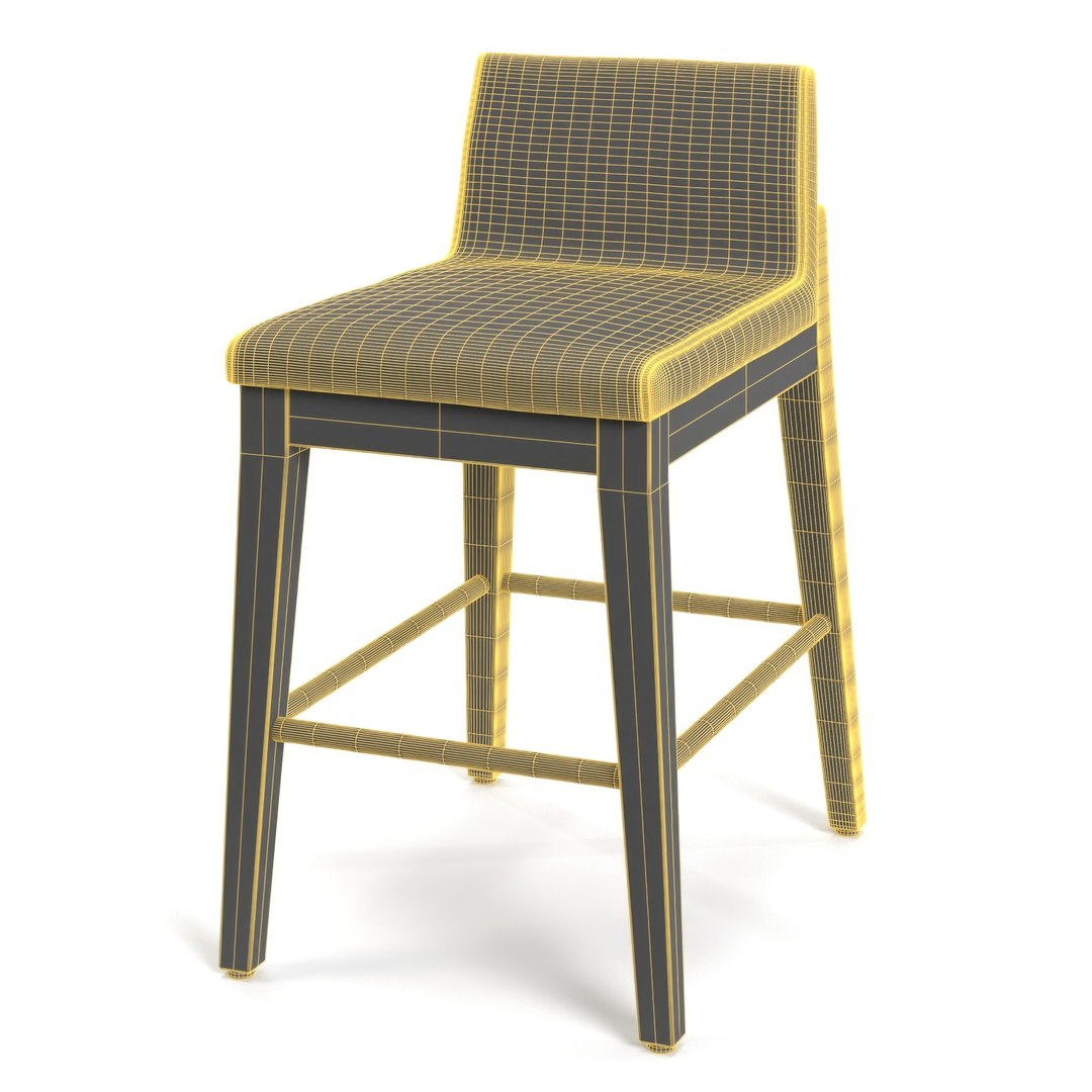 Panca Bar Chair Model - TurboSquid 2227875