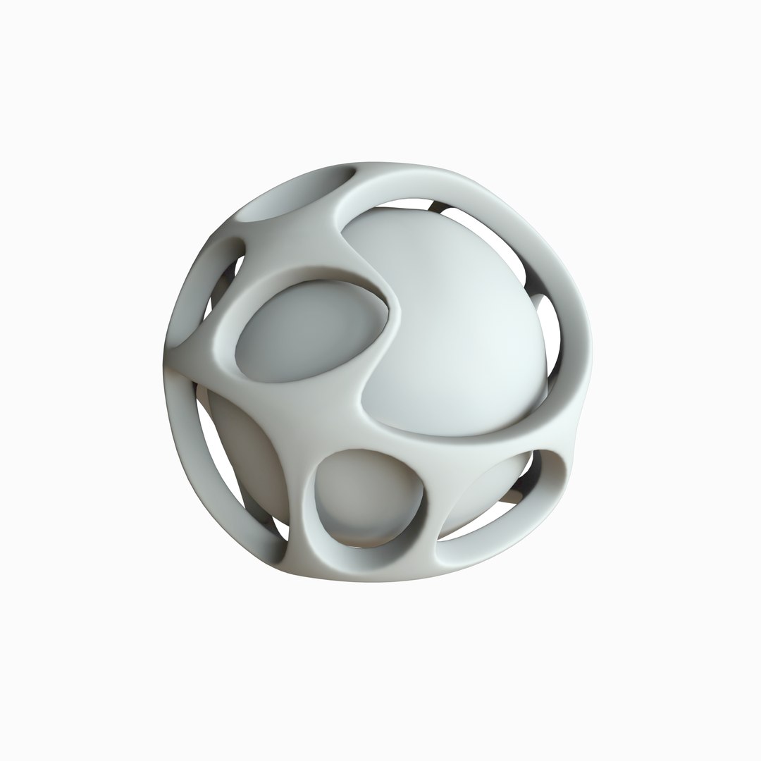 3D Abstract Sphere - Creative Daily Art - 3D Asset 2 - TurboSquid 1900787