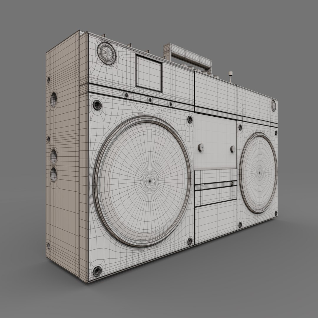 3D model radio tape recorder Oreanda 203 Stereo - TurboSquid 1965361