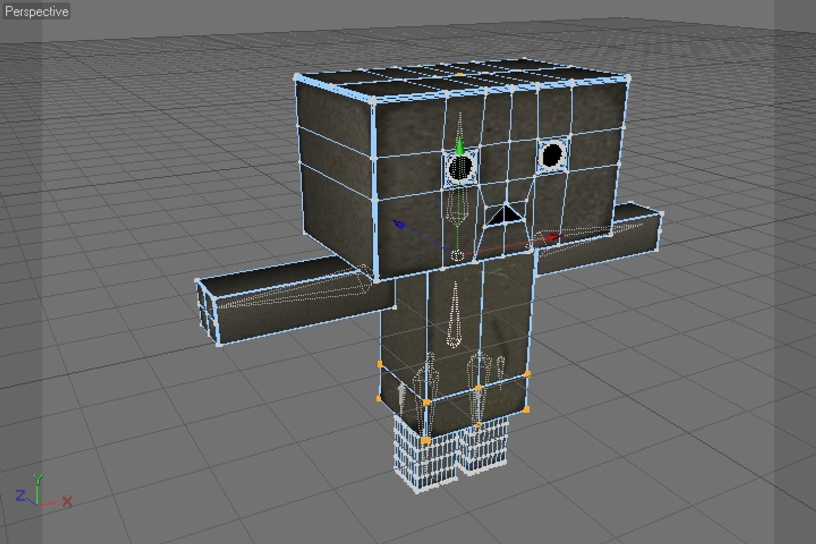 3d Model Rigged Danbo Character