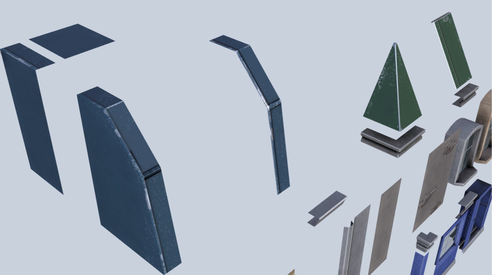 3D house constructor pack building - TurboSquid 1581847