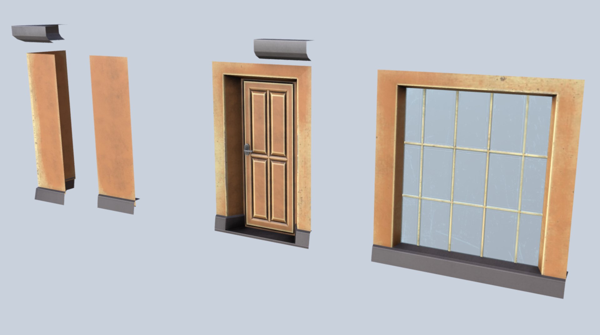 3D house constructor pack building - TurboSquid 1581847