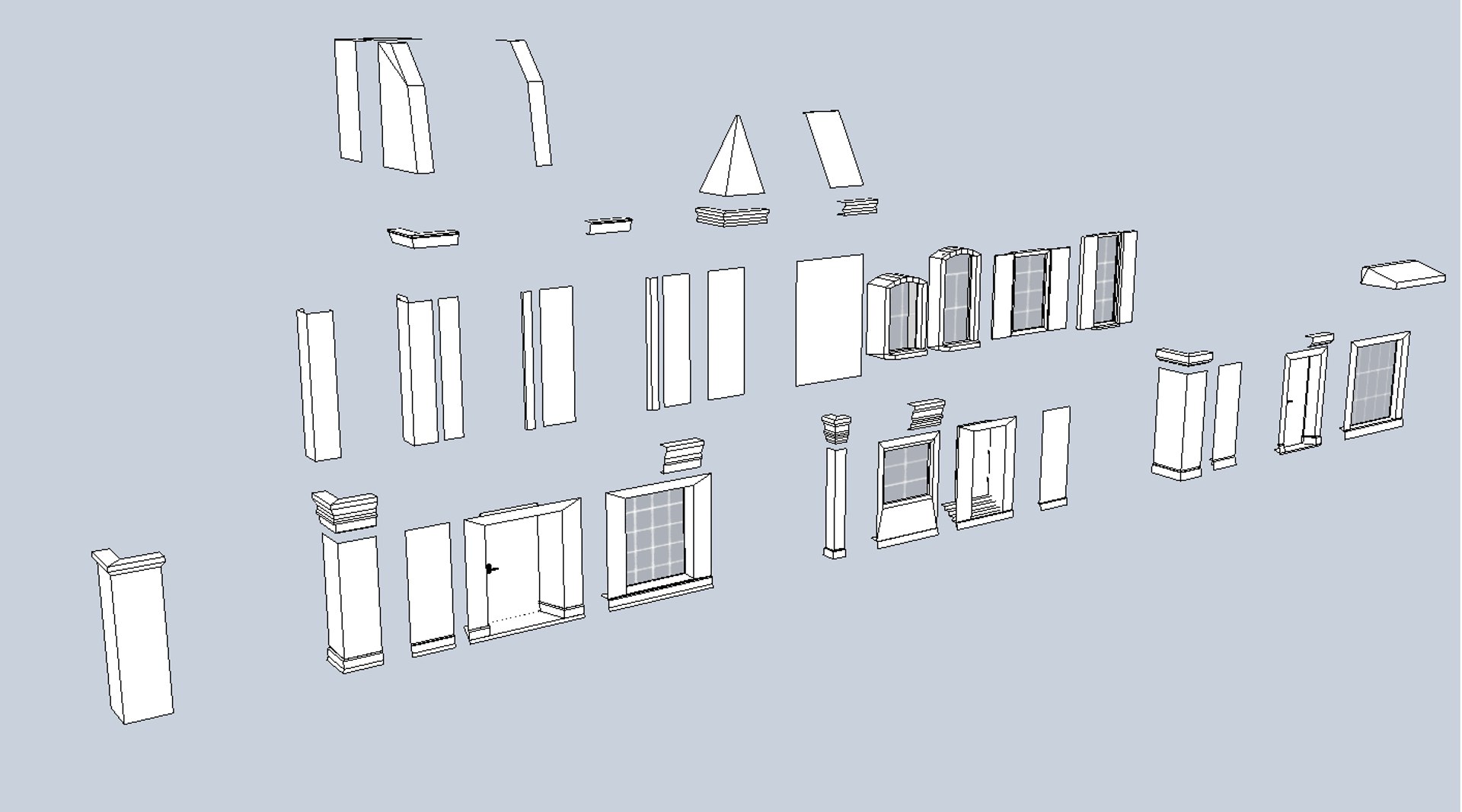 3D house constructor pack building - TurboSquid 1581847