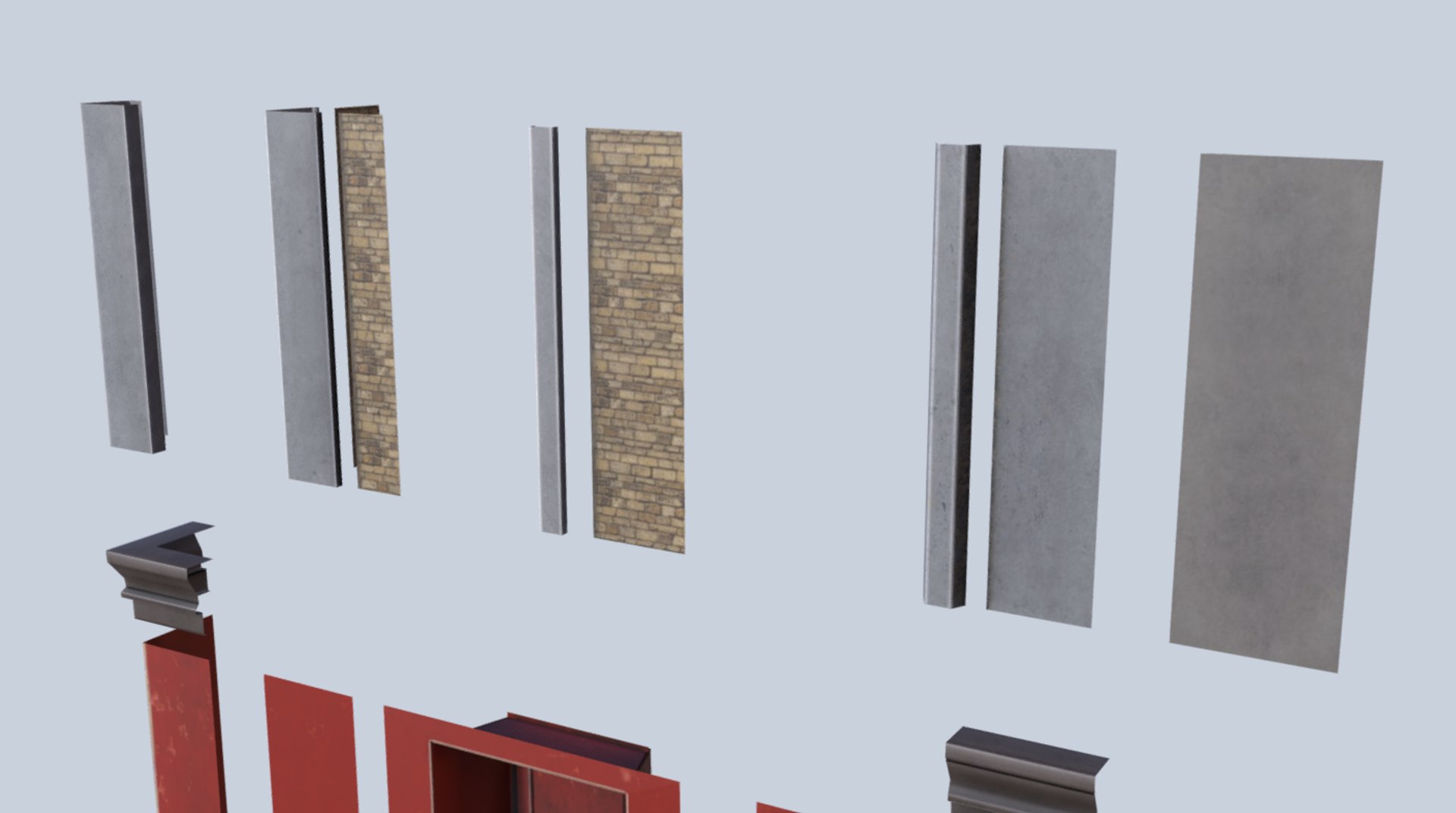 3D house constructor pack building - TurboSquid 1581847