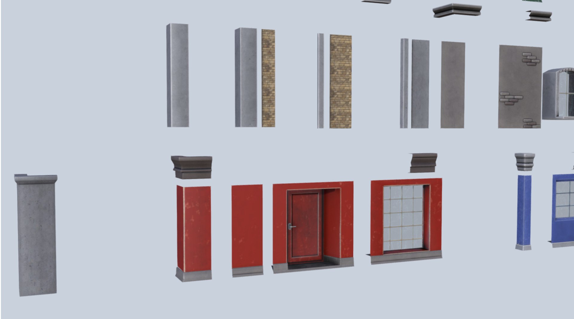 3D house constructor pack building - TurboSquid 1581847