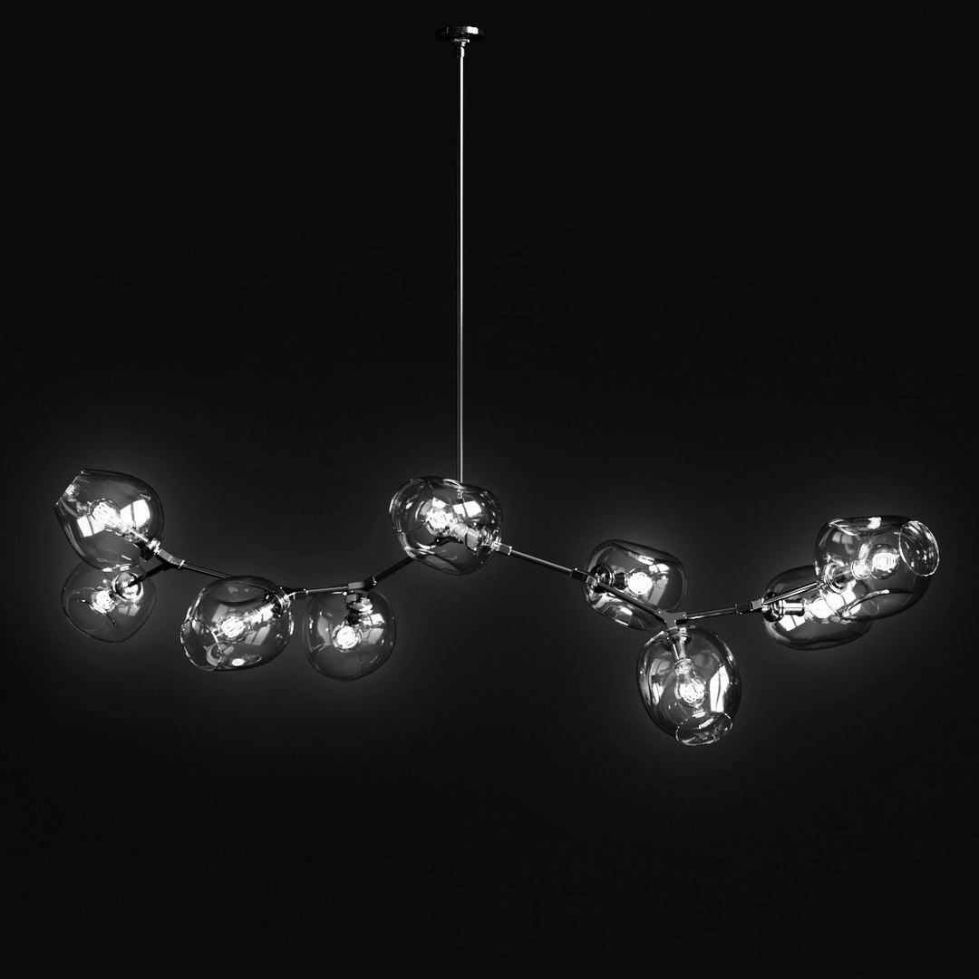 Branching bubble model - TurboSquid 1508255