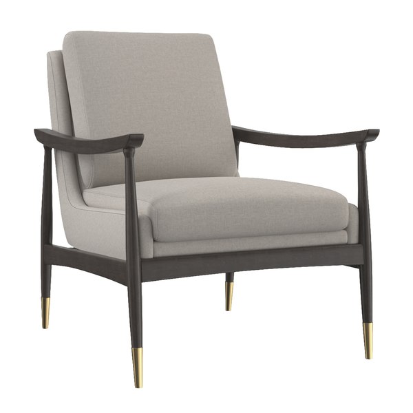 Aria Accent Chair SKU 1191-02 3D 모델 - TurboSquid 2009373