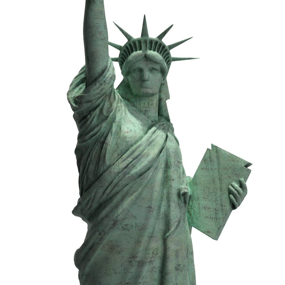 Statue Liberty 3d Max