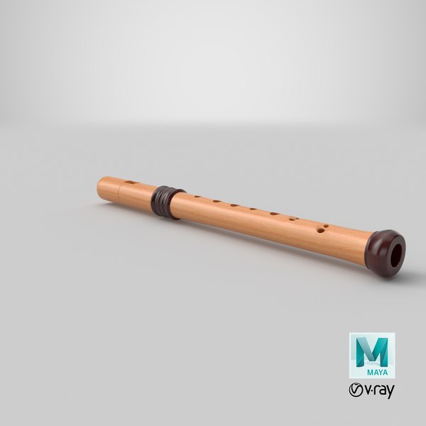 Flute 3D model - TurboSquid 1898535
