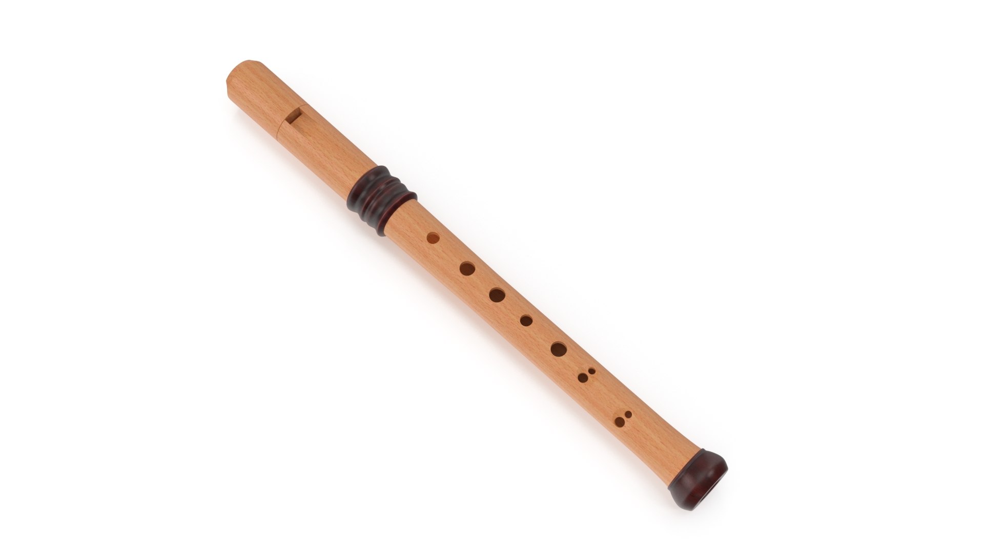 Flute 3D model - TurboSquid 1898535