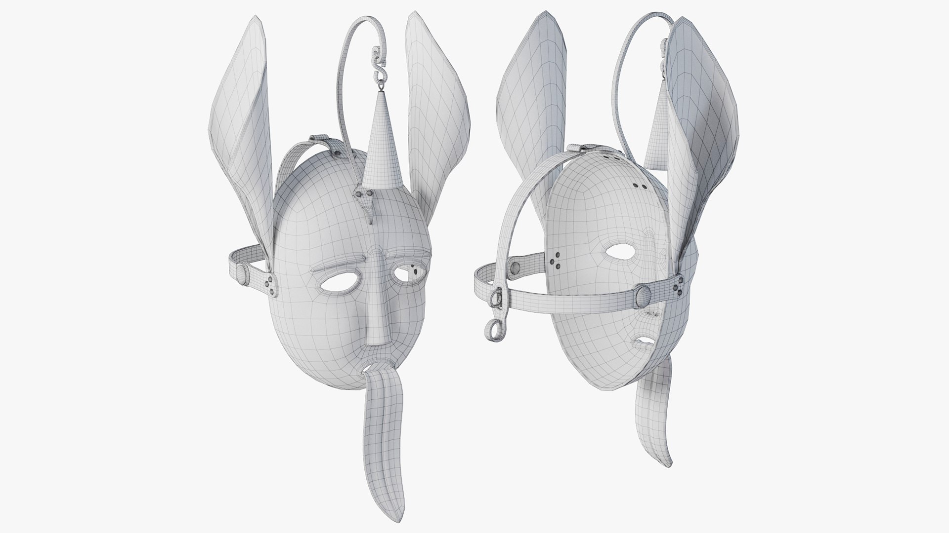 3D Shame mask - TurboSquid 1923740