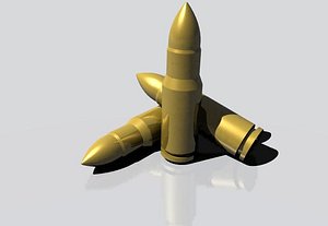 Free 3D Bullet Models - Available For Download On TurboSquid