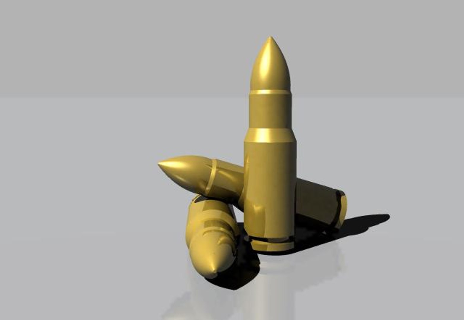 free bullet 3d model
