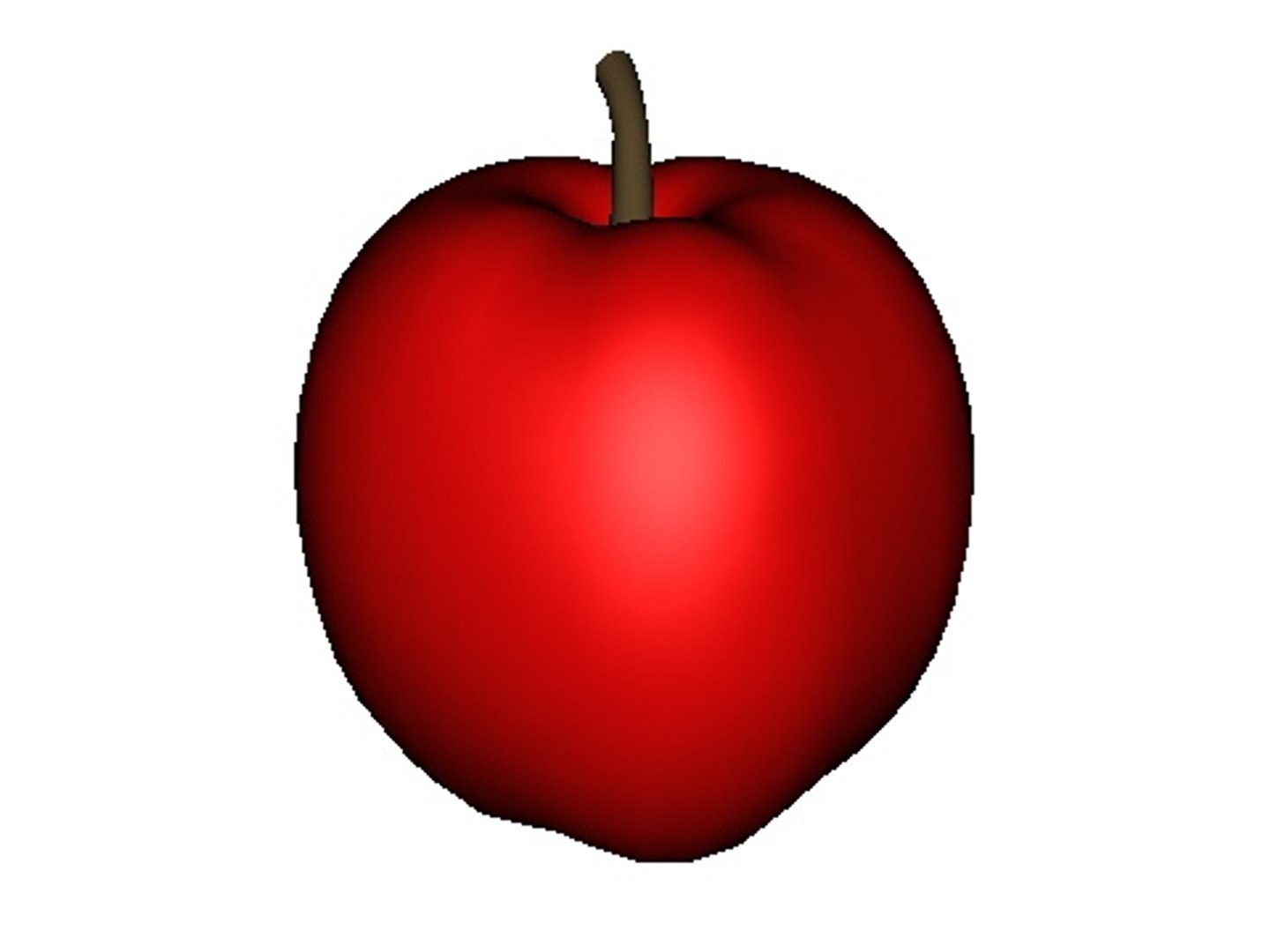 apple eat 3d model