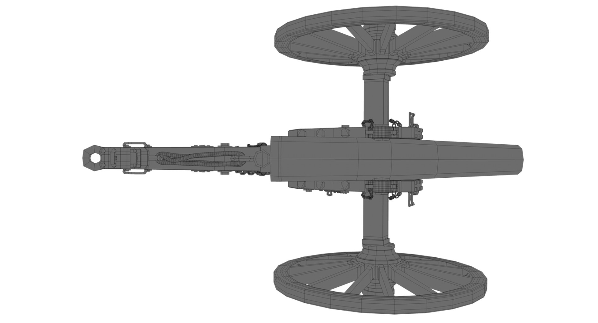3D 1857 12-pounder Napoleon Field Model - TurboSquid 1257502