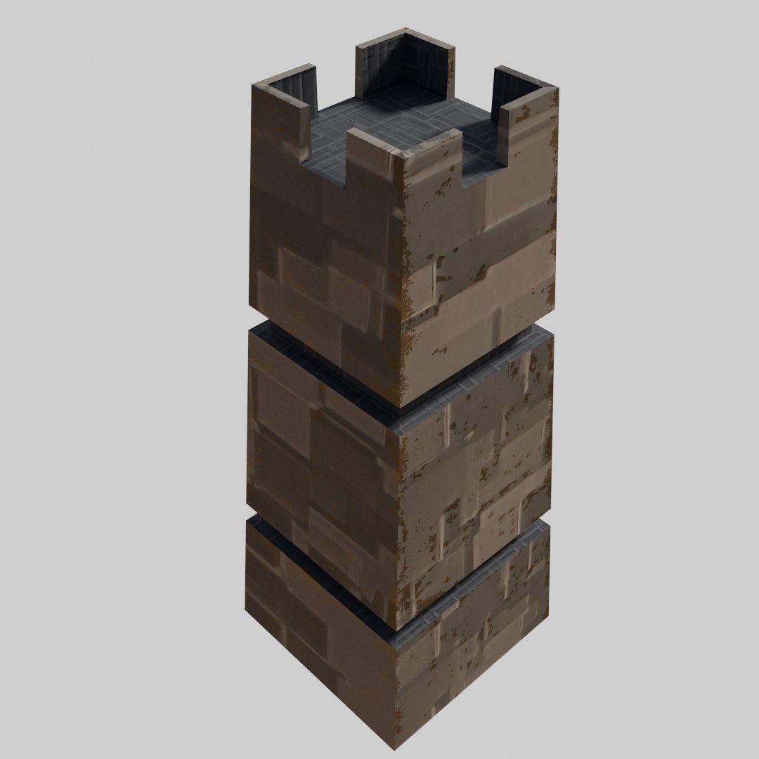 Towers Tatooine 3D Model - TurboSquid 1613325