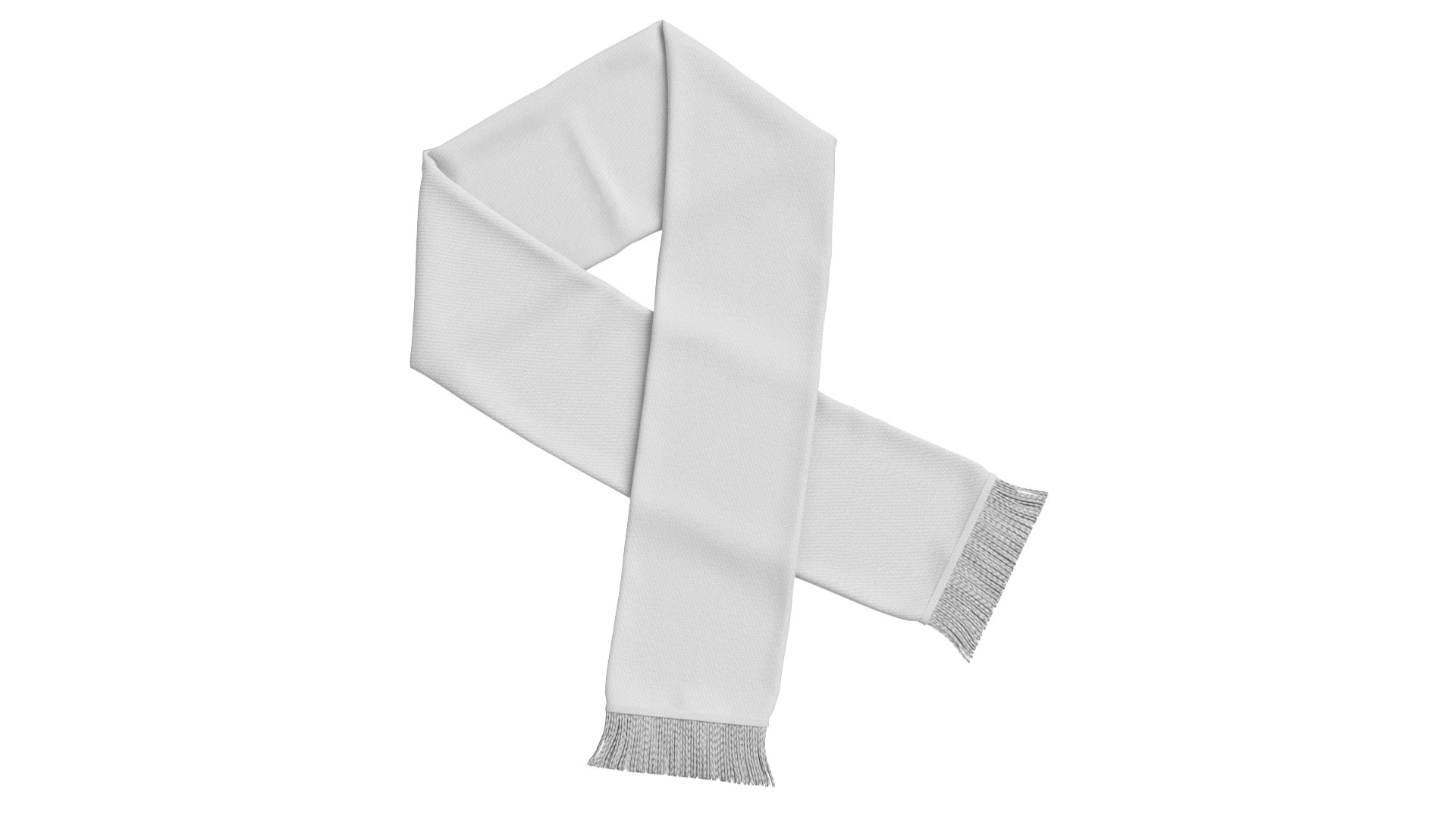 Football Fan Scarf 08 model - TurboSquid 2151149