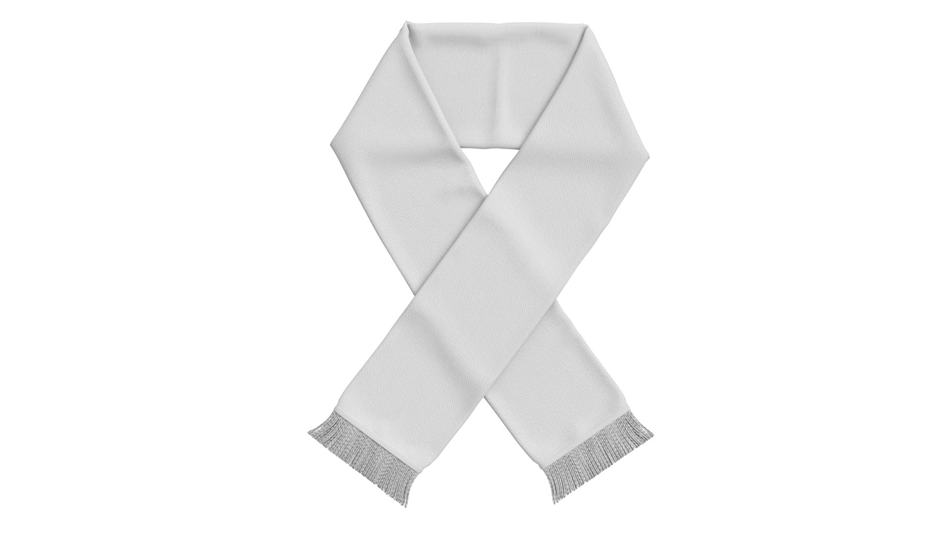 Football Fan Scarf 08 model - TurboSquid 2151149