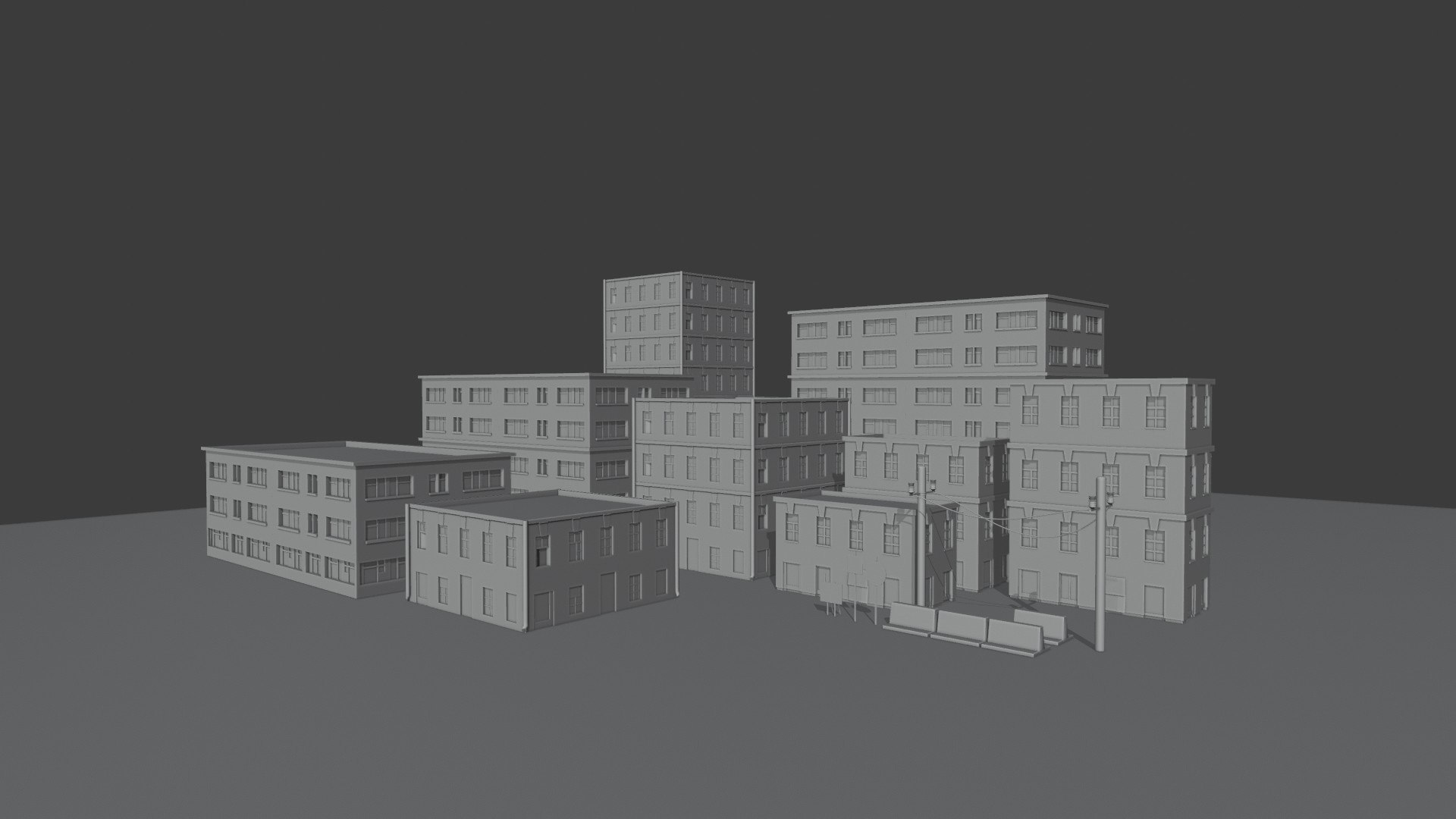 3D Old Building Full Pack Model - TurboSquid 2326028