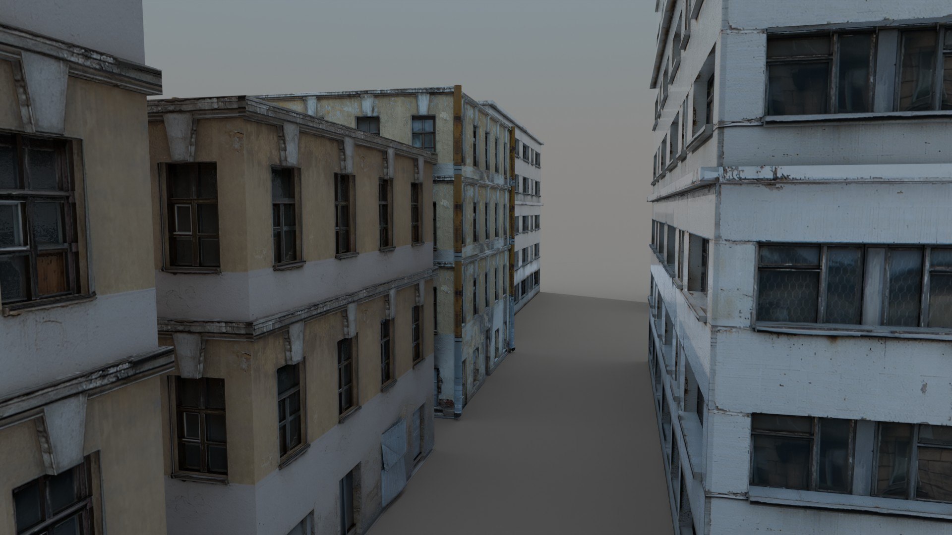 3D Old Building Full Pack Model - TurboSquid 2326028