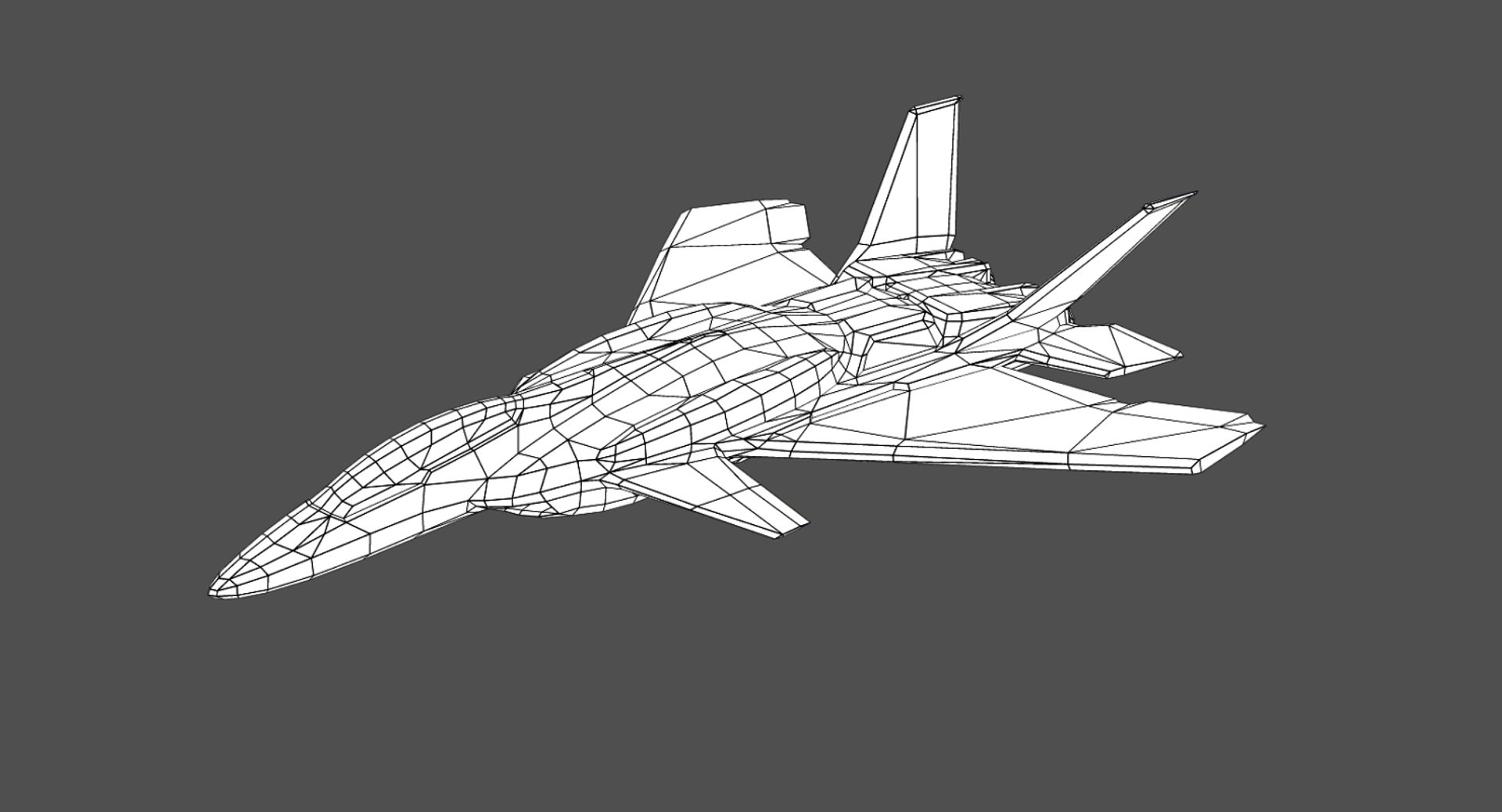 3d Obj Fighter Jet Fictional Aircraft
