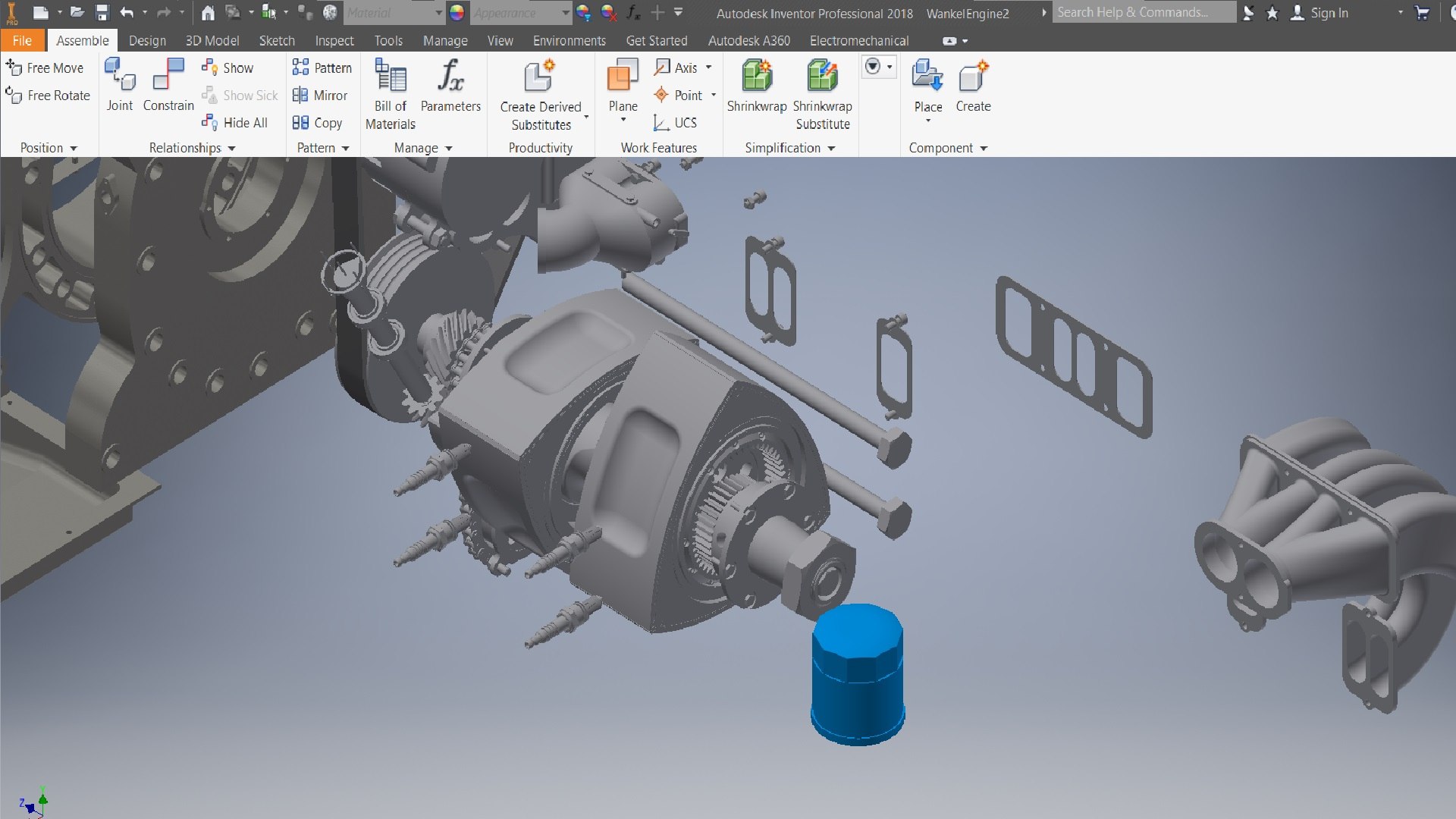 3D Model Wankel Engine 3d Model - TurboSquid 2388772