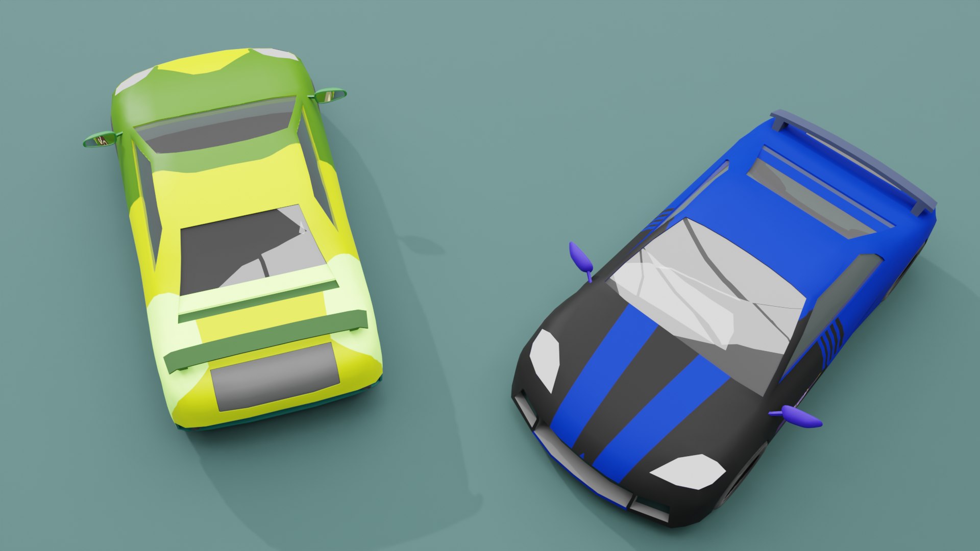 Stylized Low Poly Racing Car Pack 3D - TurboSquid 1717344
