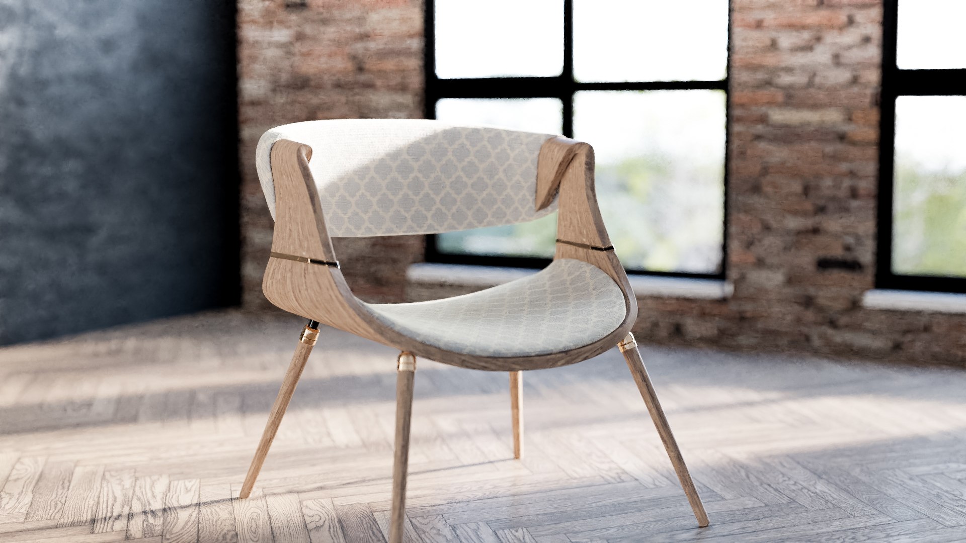 3D Modern Chair Design - TurboSquid 1207858