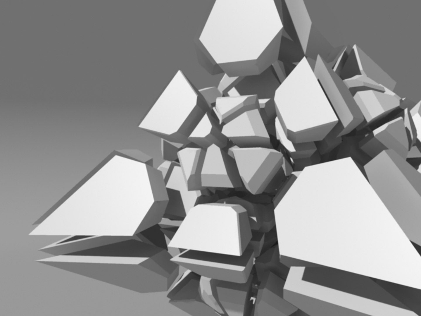 Voronoi Tesselation 3d Model