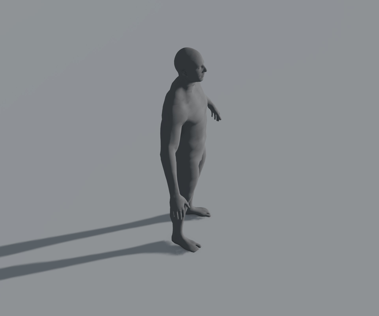 Male Body Base Mesh 28 Animations 3D Model 5k Polygons3D模型 - TurboSquid 1954637