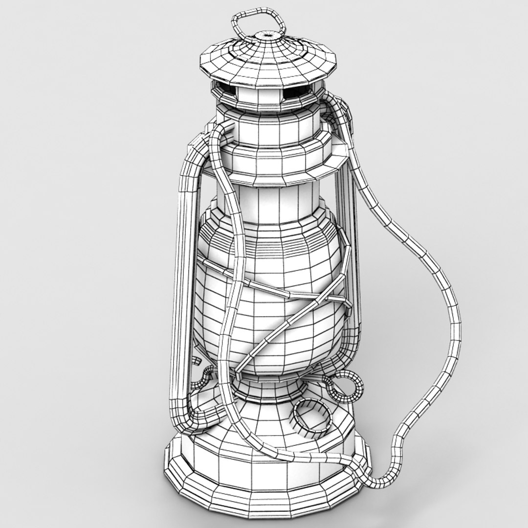 3d Oil Lamp