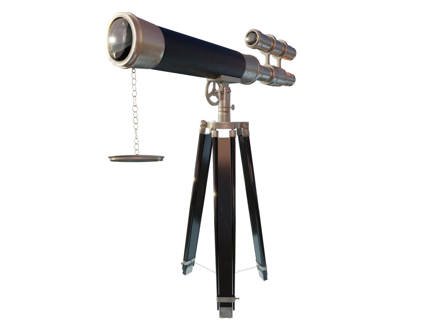 Old Telescope 3D Model - TurboSquid 1622104