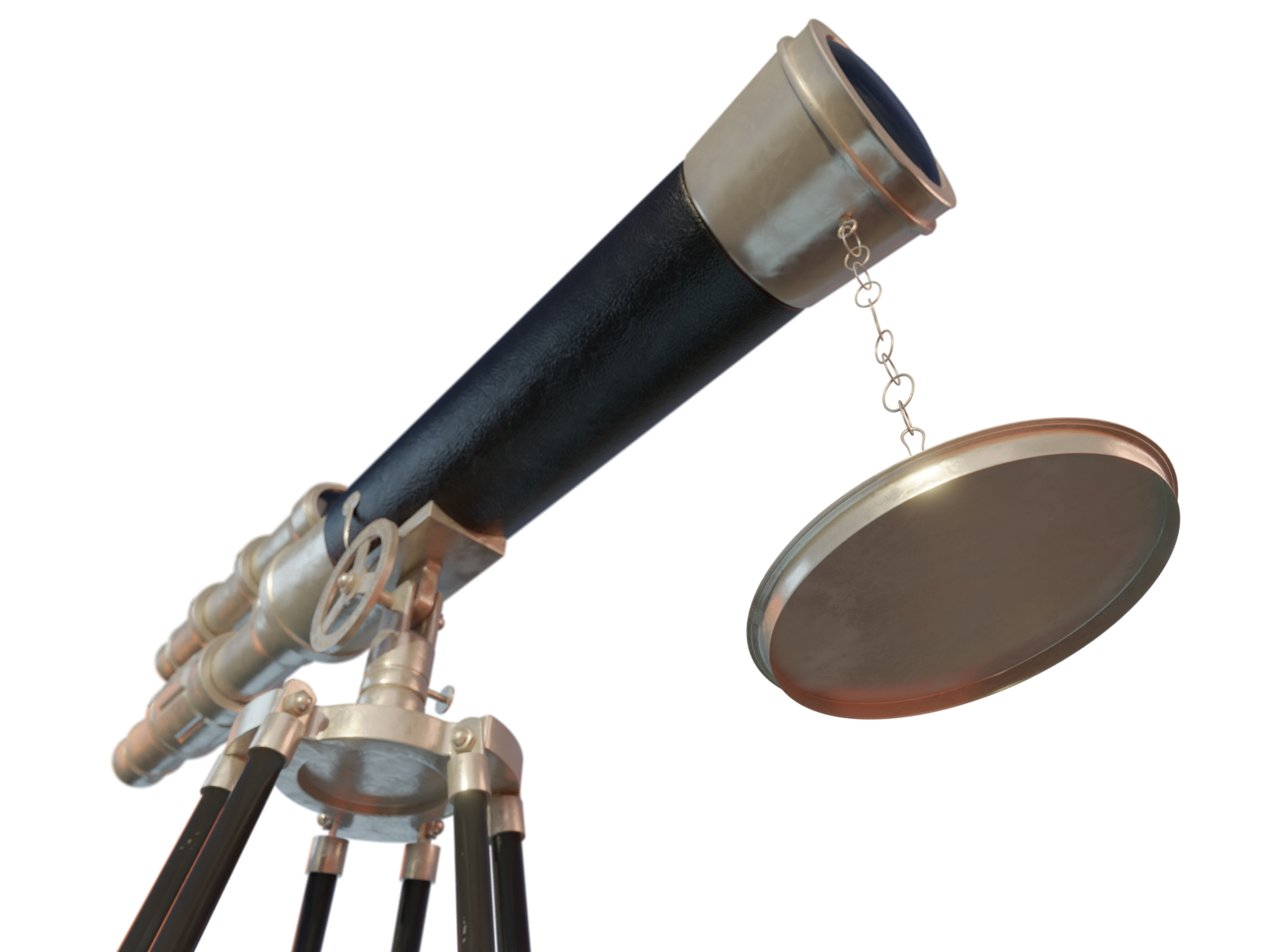 Old telescope 3D model - TurboSquid 1622104