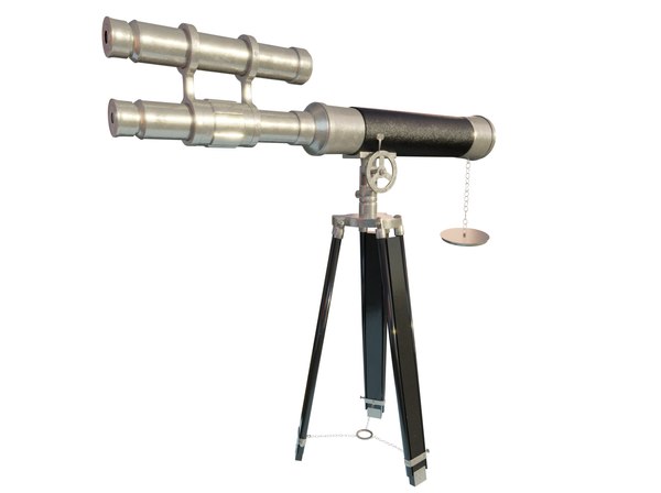 Old telescope 3D model - TurboSquid 1622104