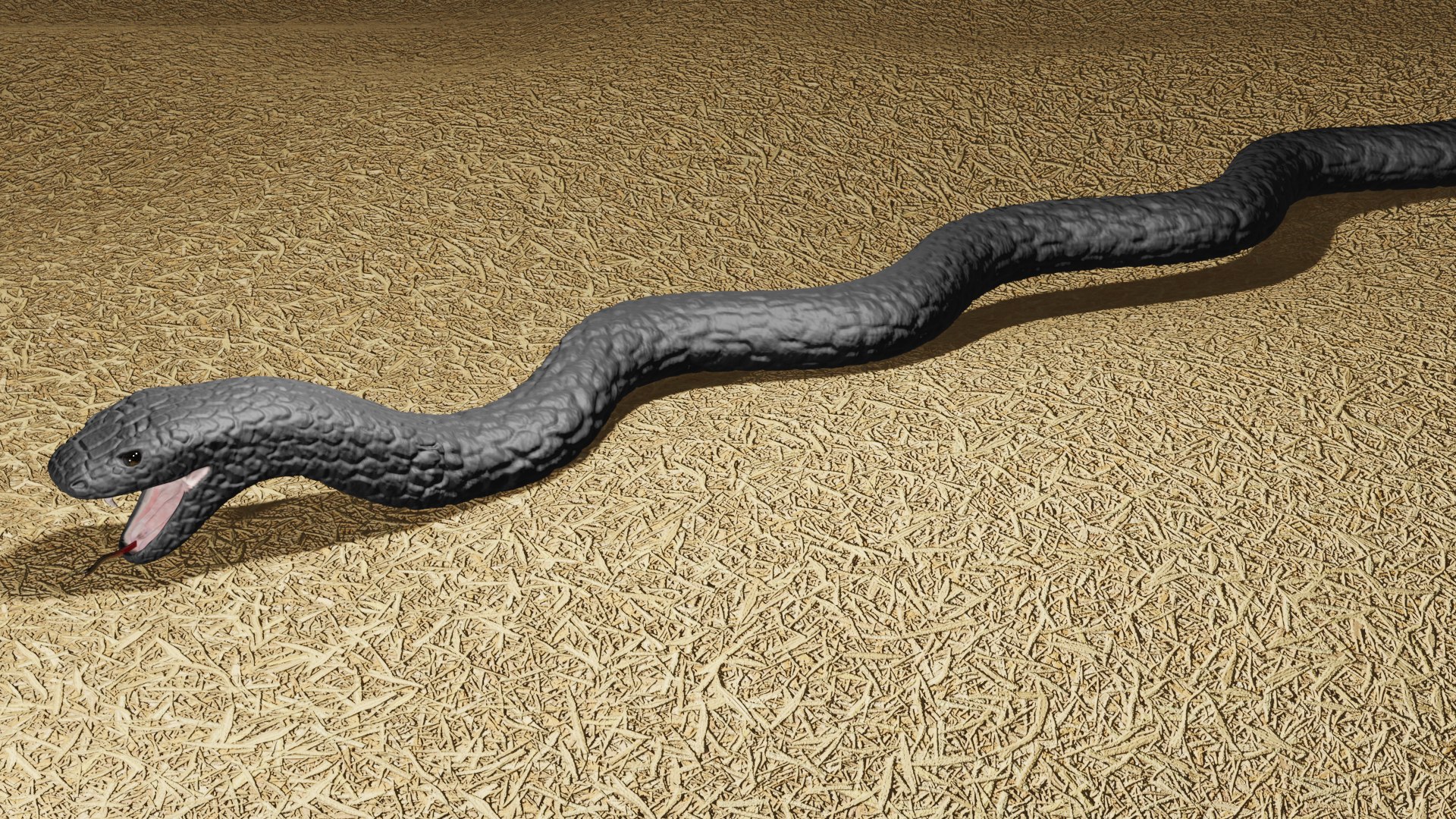 3D Snake - TurboSquid 1745467