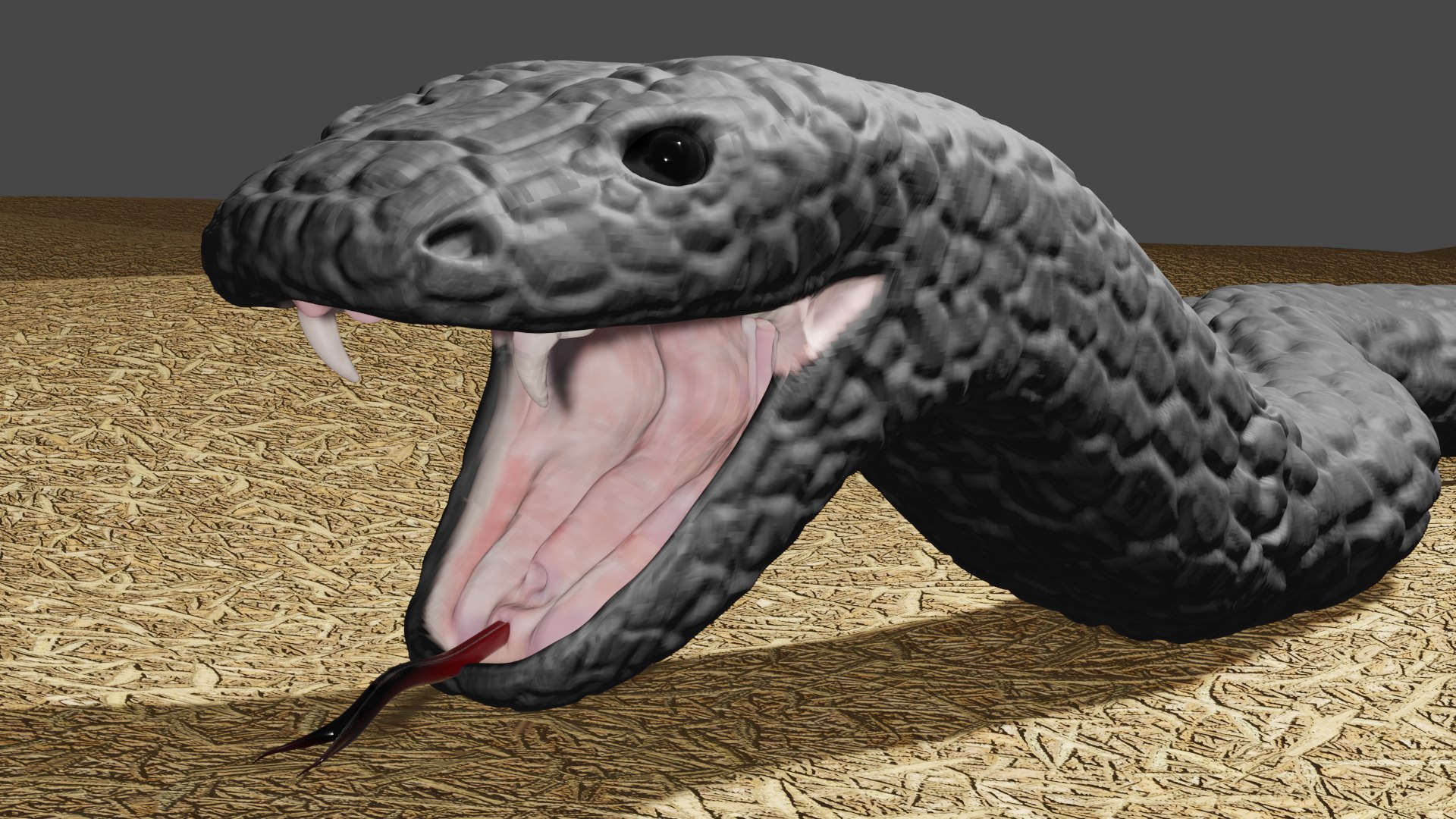 3D Snake - TurboSquid 1745467