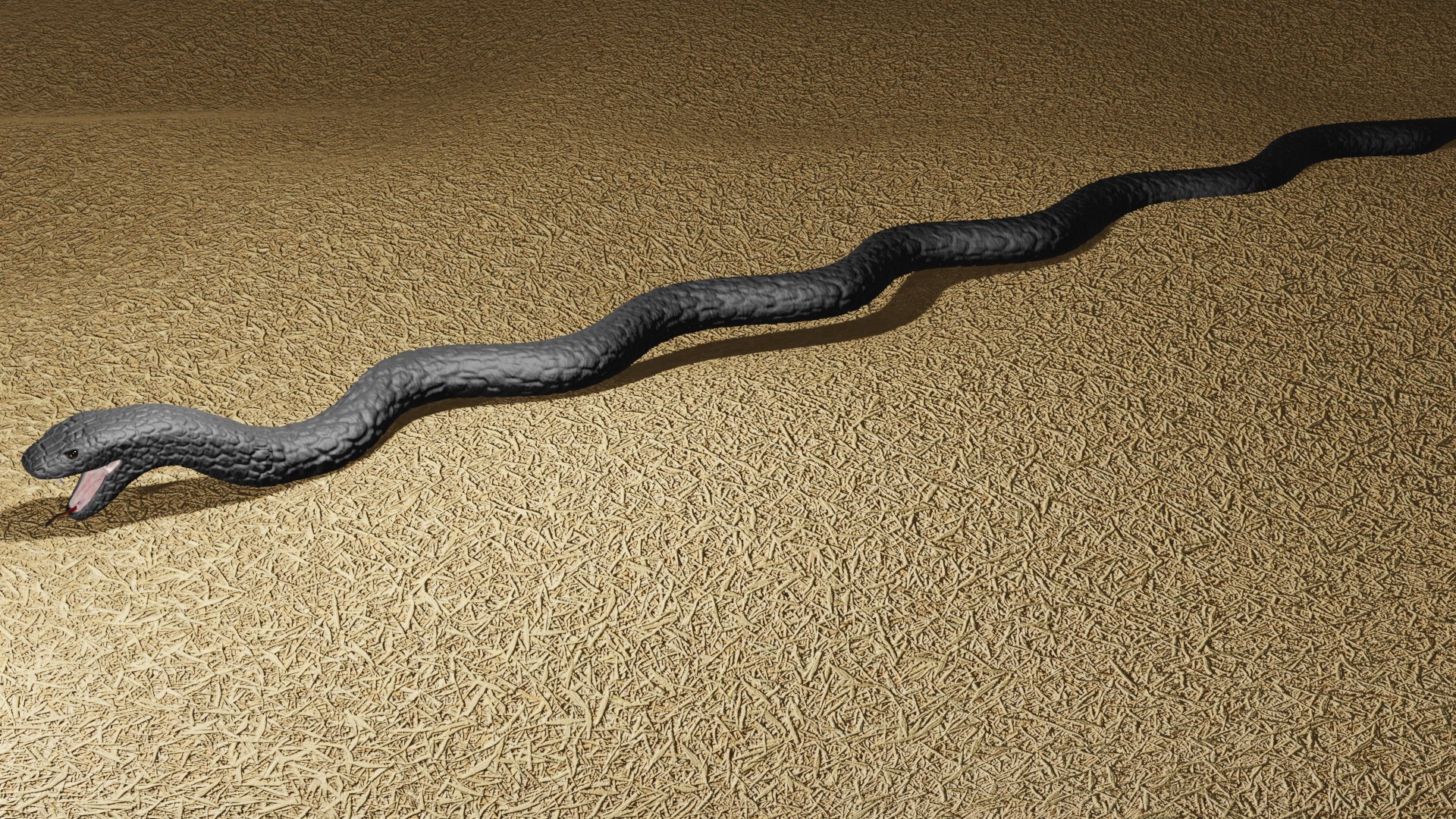 3D Snake - TurboSquid 1745467