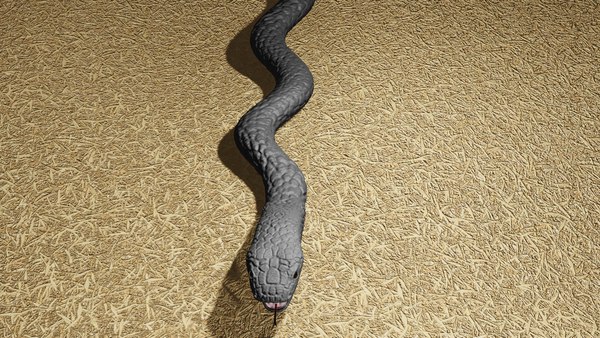 3D snake - TurboSquid 1745467