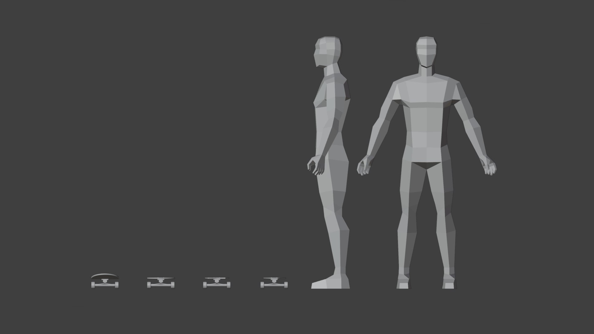 Skate Collection 3D Model - TurboSquid 2253606